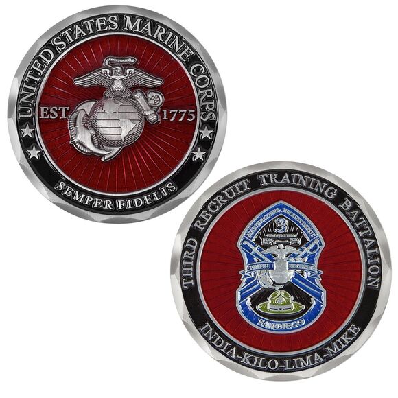 Other | Usmc Marine Corps San Diego 3rd Battalion Challenge Coin | Poshmark